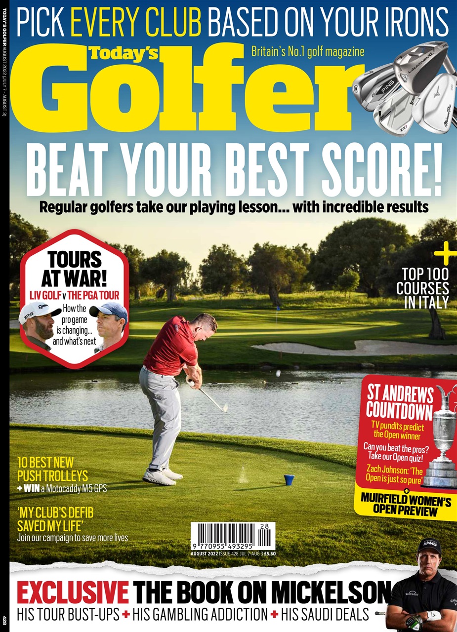 Today's Golfer Magazine - 428 Subscriptions | Pocketmags