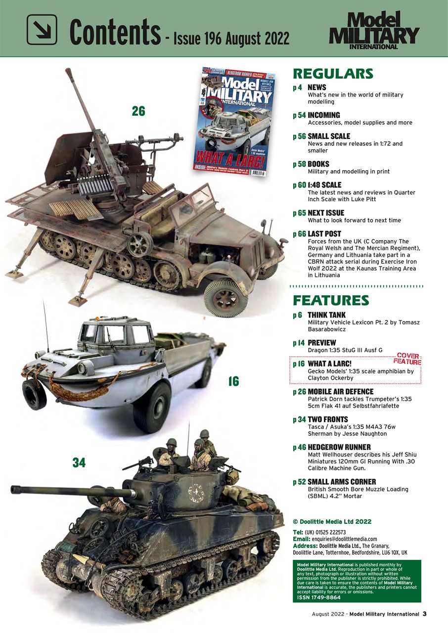 Military Modelling International Magazine - 196 Subscriptions | Pocketmags