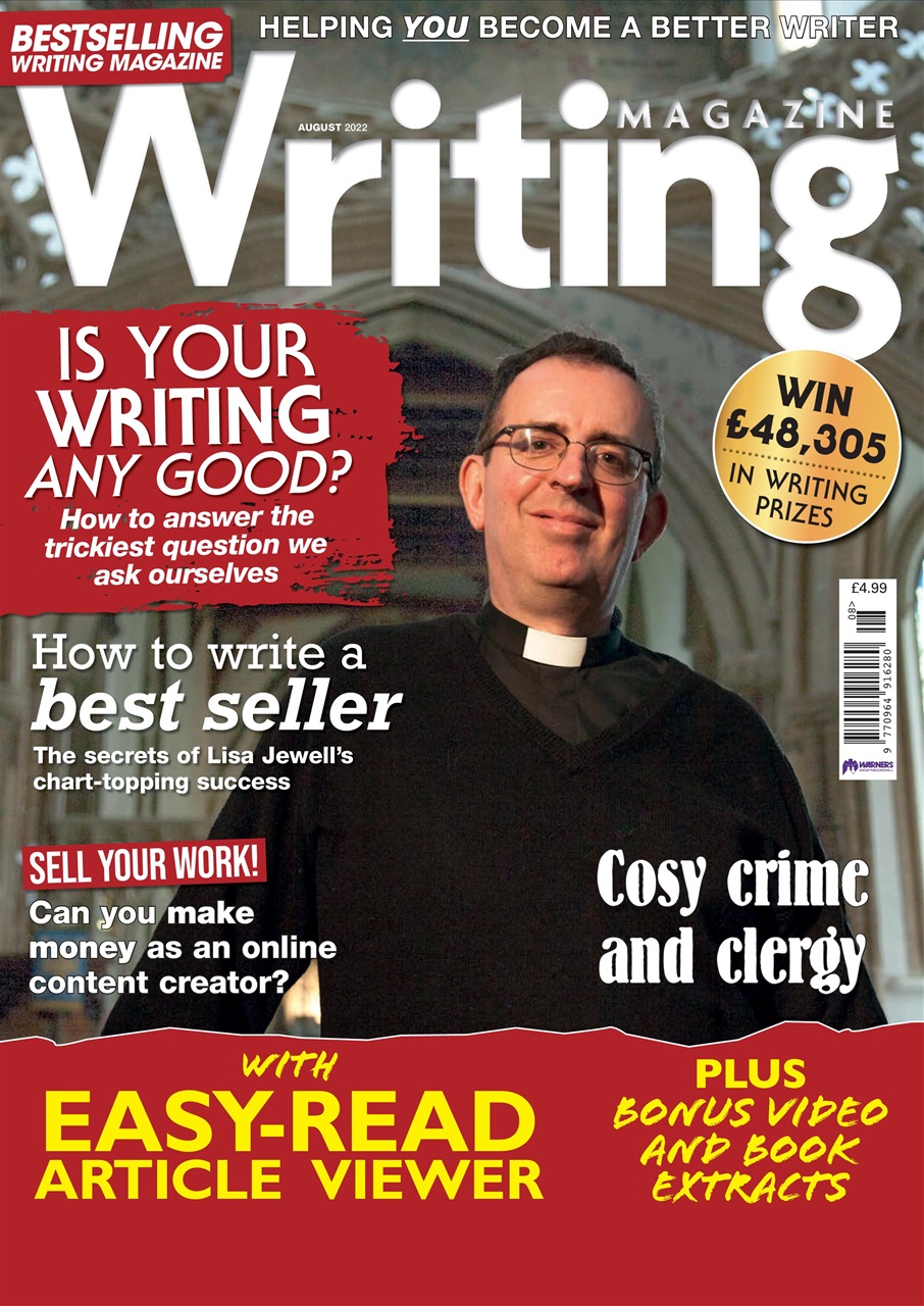 Writing Magazine - August 2022 Subscriptions | Pocketmags