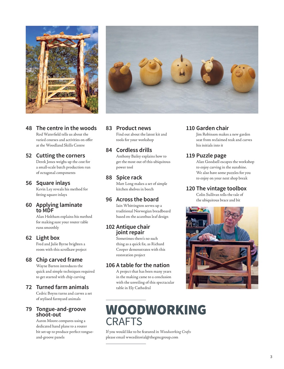 Woodworking Crafts Magazine - Issue 075 Subscriptions | Pocketmags