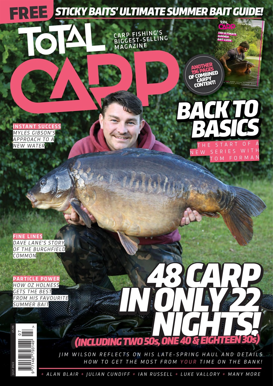 Total Carp Magazine - July 2022 Back Issue