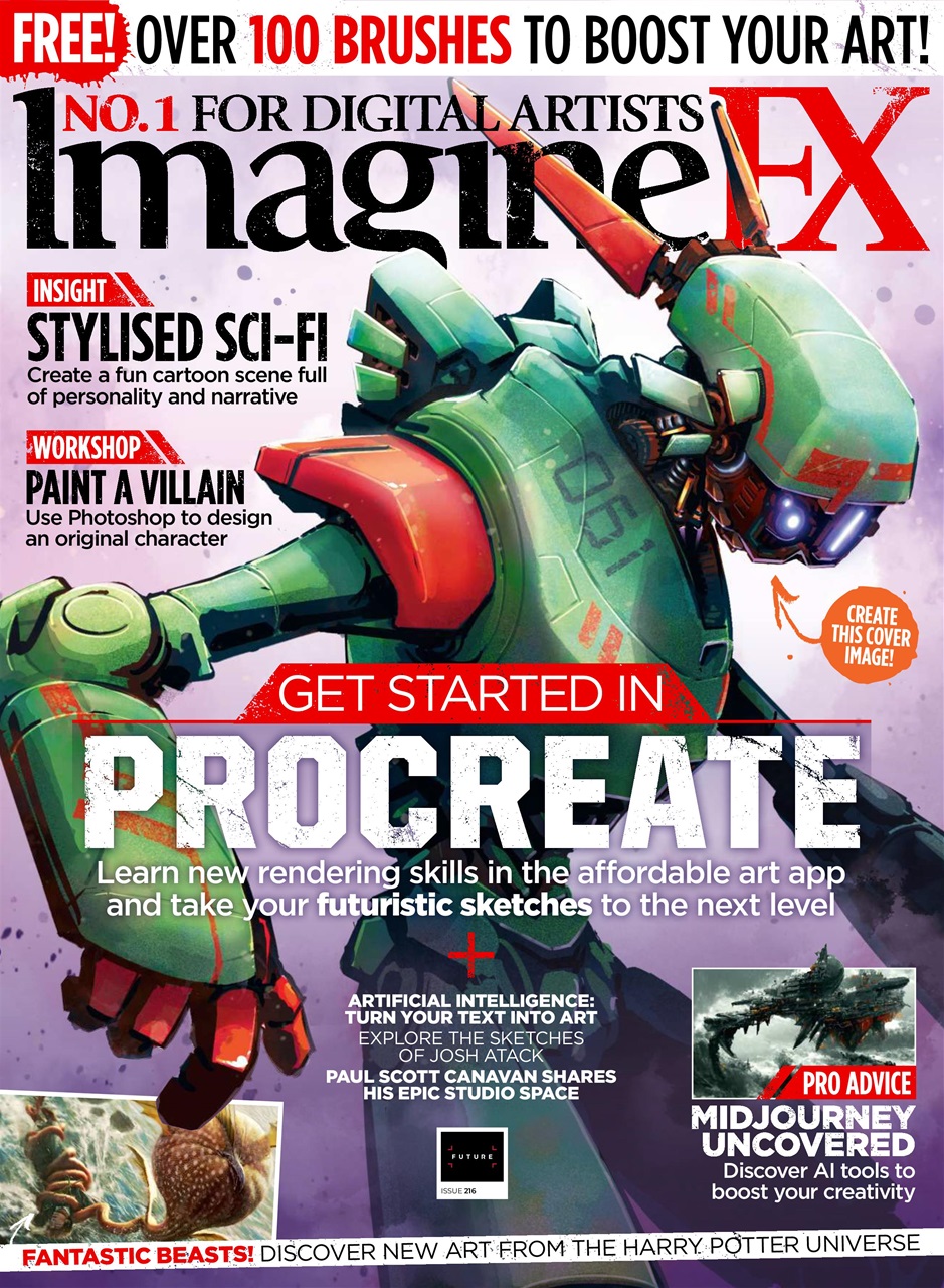 ImagineFX - September 2022 Subscriptions | Pocketmags