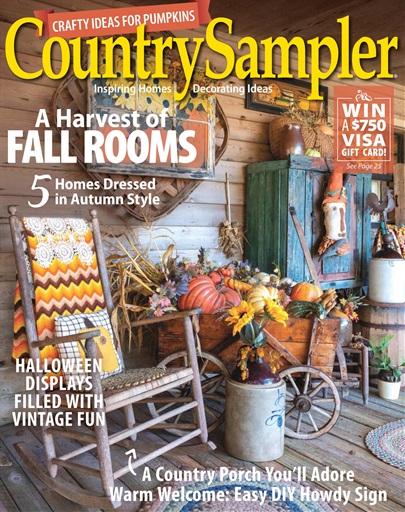 Country Sampler Magazine - September 2022 Back Issue