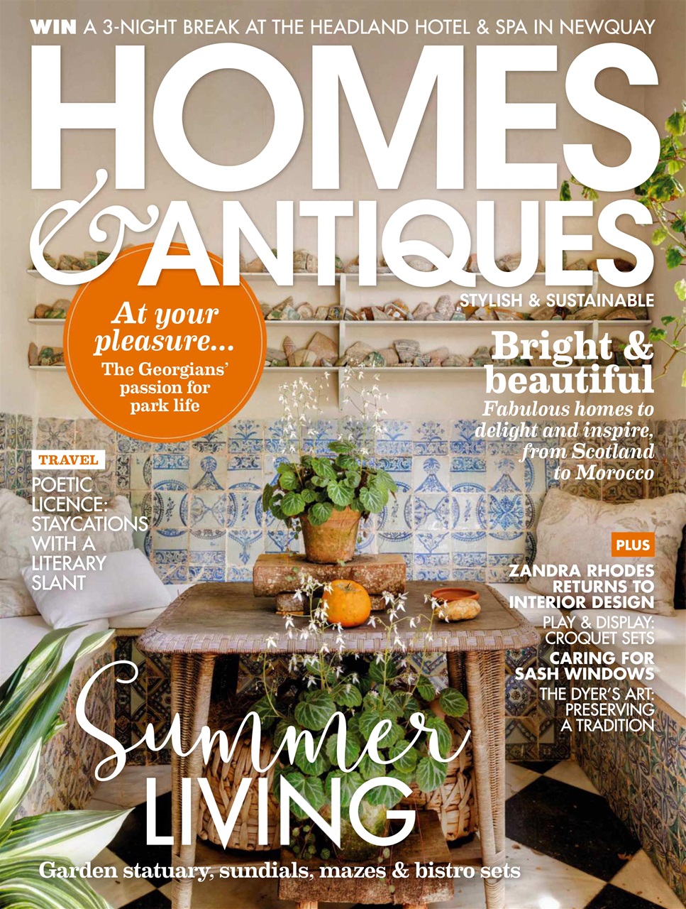 Homes & Antiques Magazine - August 2022 Back Issue