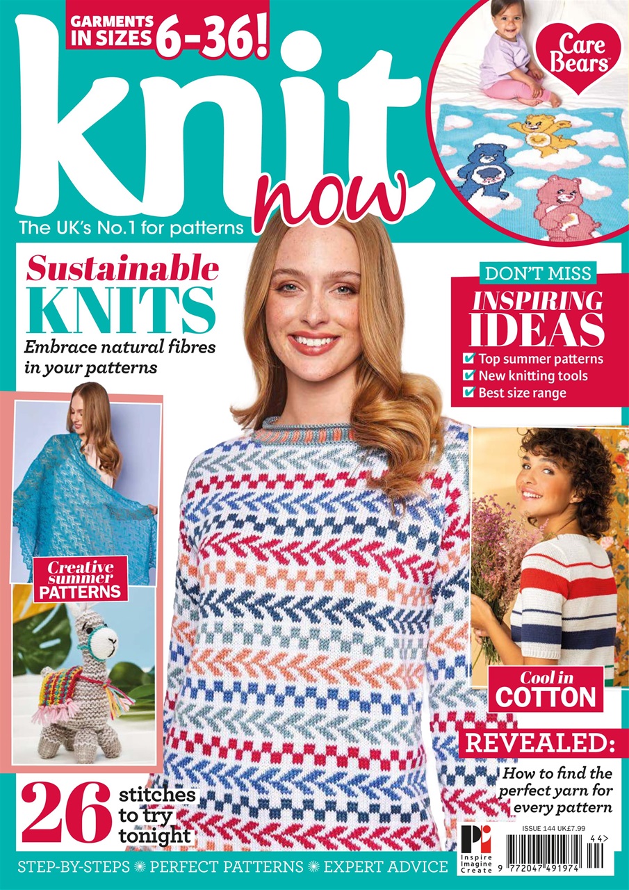 Knit Now Magazine - Issue 144 Subscriptions | Pocketmags