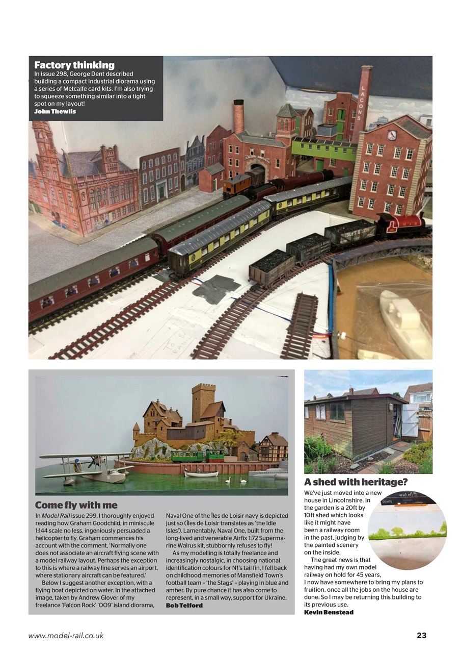 Model Rail Magazine - Aug 22 Subscriptions | Pocketmags