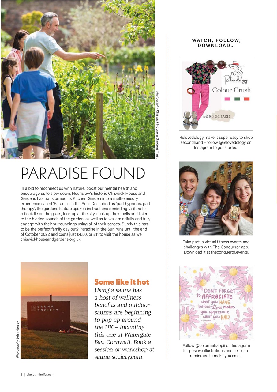 Planet Mindful Magazine Subscriptions and July/August 2022 Issue