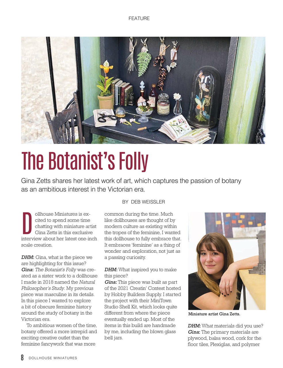 Dollhouse Miniatures Magazine - Issue 88 Subscriptions | Pocketmags