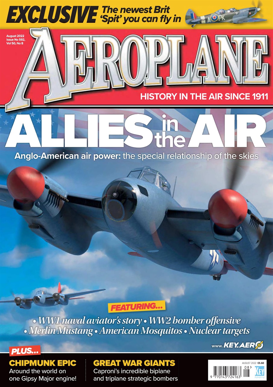 Aeroplane Magazine - August 2022 Subscriptions | Pocketmags