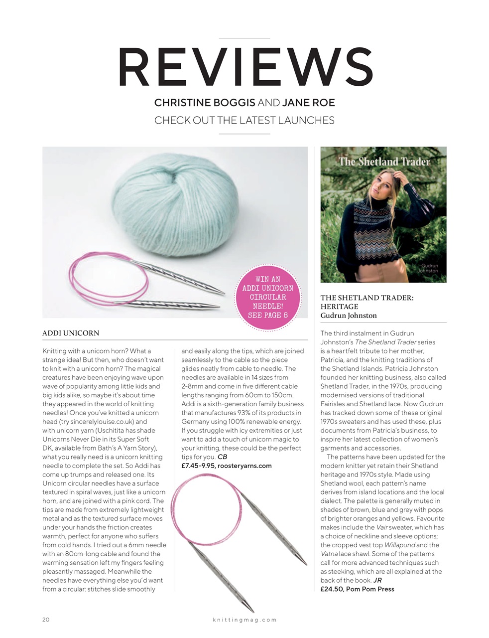 Knitting Magazine - Issue 233 Subscriptions | Pocketmags
