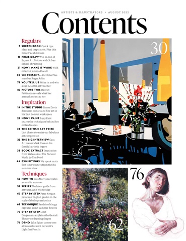 Artists & Illustrators Magazine - August 22 Subscriptions | Pocketmags