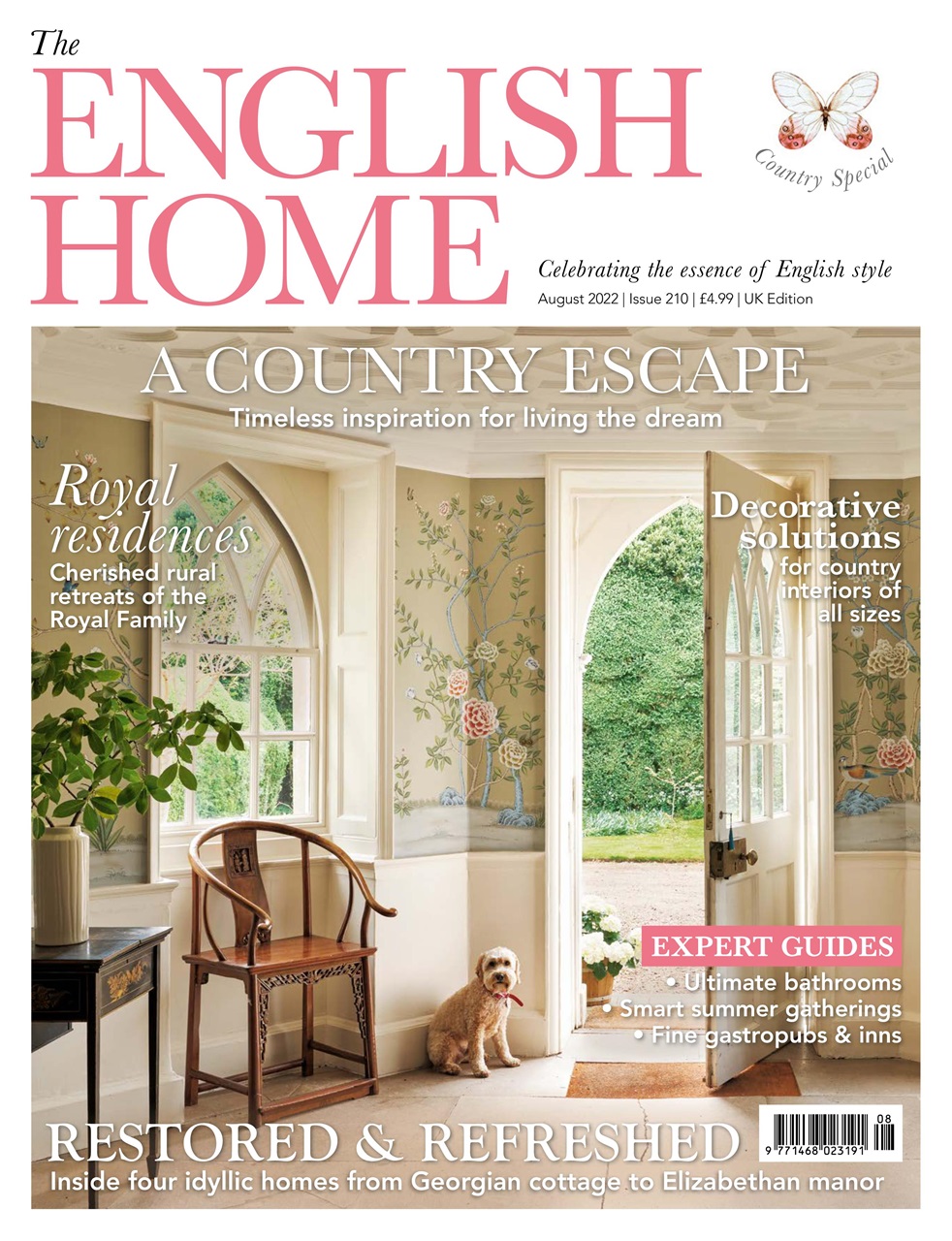 The English Home Magazine - August 22 Subscriptions | Pocketmags
