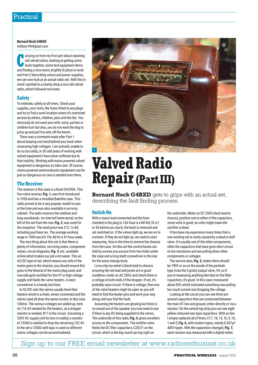 Practical Wireless Magazine - August 2022 Subscriptions | Pocketmags
