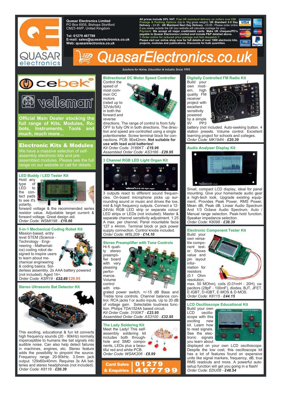 Everyday Practical Electronics Magazine - Aug-22 Subscriptions | Pocketmags