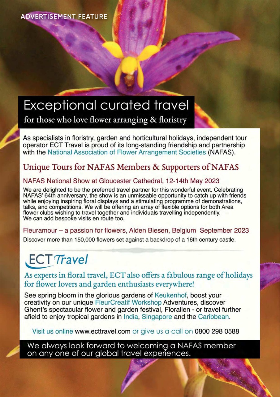 The Flower Arranger Magazine - Autumn 2022 Subscriptions | Pocketmags