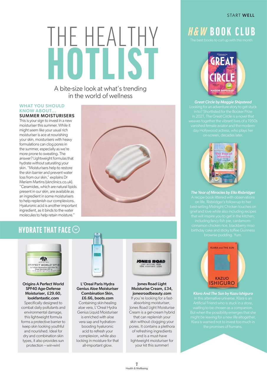 Health & Wellbeing Magazine - Aug-22 Subscriptions | Pocketmags