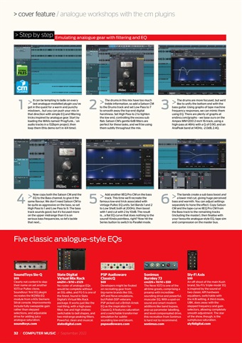 Computer Music Magazine - September 2022 Subscriptions | Pocketmags