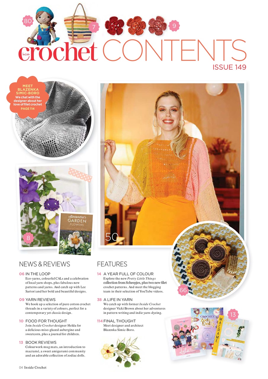 Inside Crochet Magazine - Issue 149 Subscriptions | Pocketmags