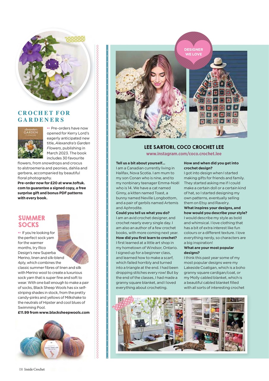 Inside Crochet Magazine - Issue 149 Subscriptions | Pocketmags