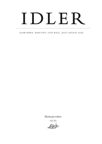 The Idler Magazine - JulyAugust 2022 Jarvis Cocker Subscriptions ...