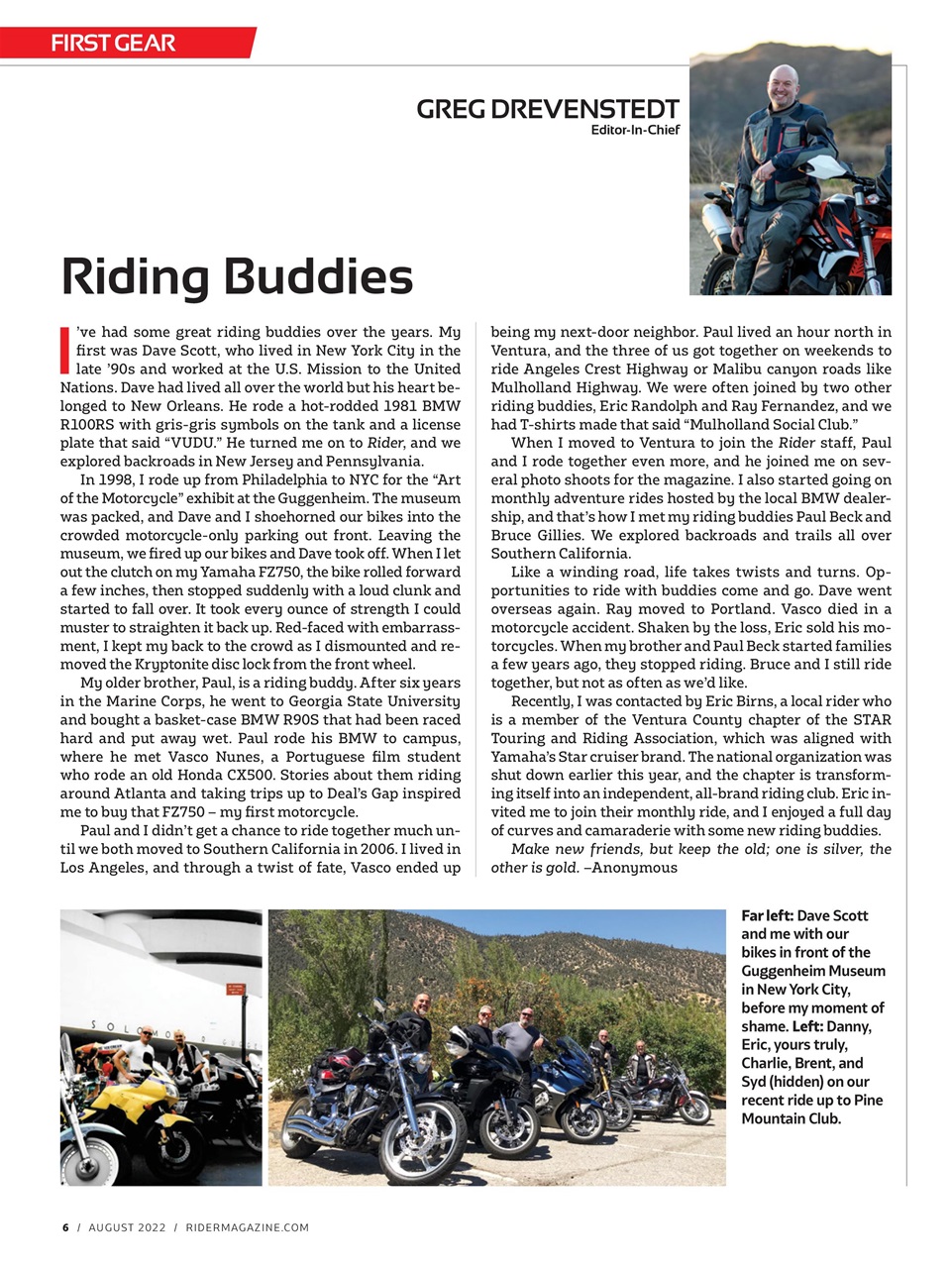 Rider Magazine - August 2022 Subscriptions | Pocketmags