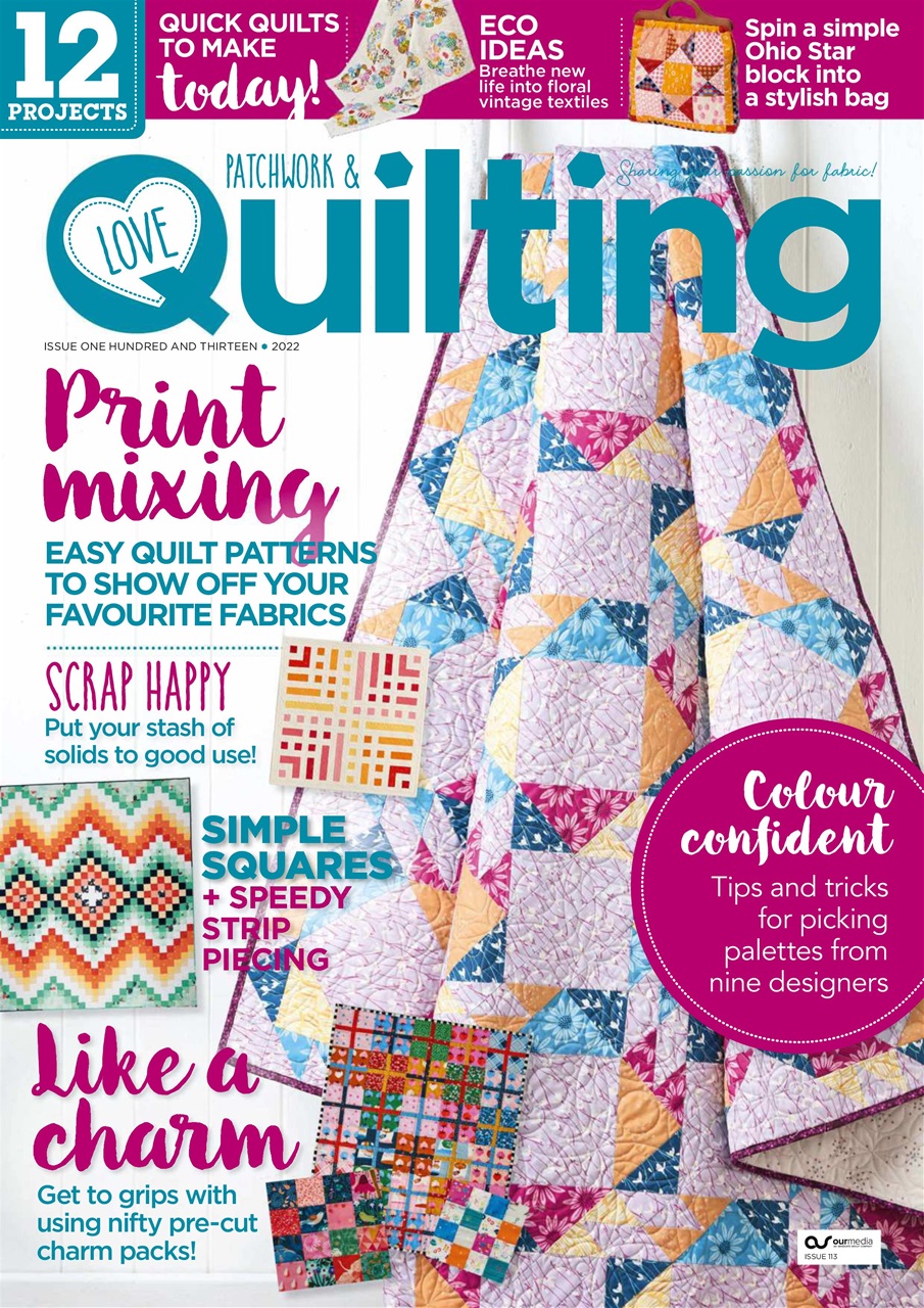 Love Patchwork & Quilting Magazine - Issue 113 Subscriptions | Pocketmags