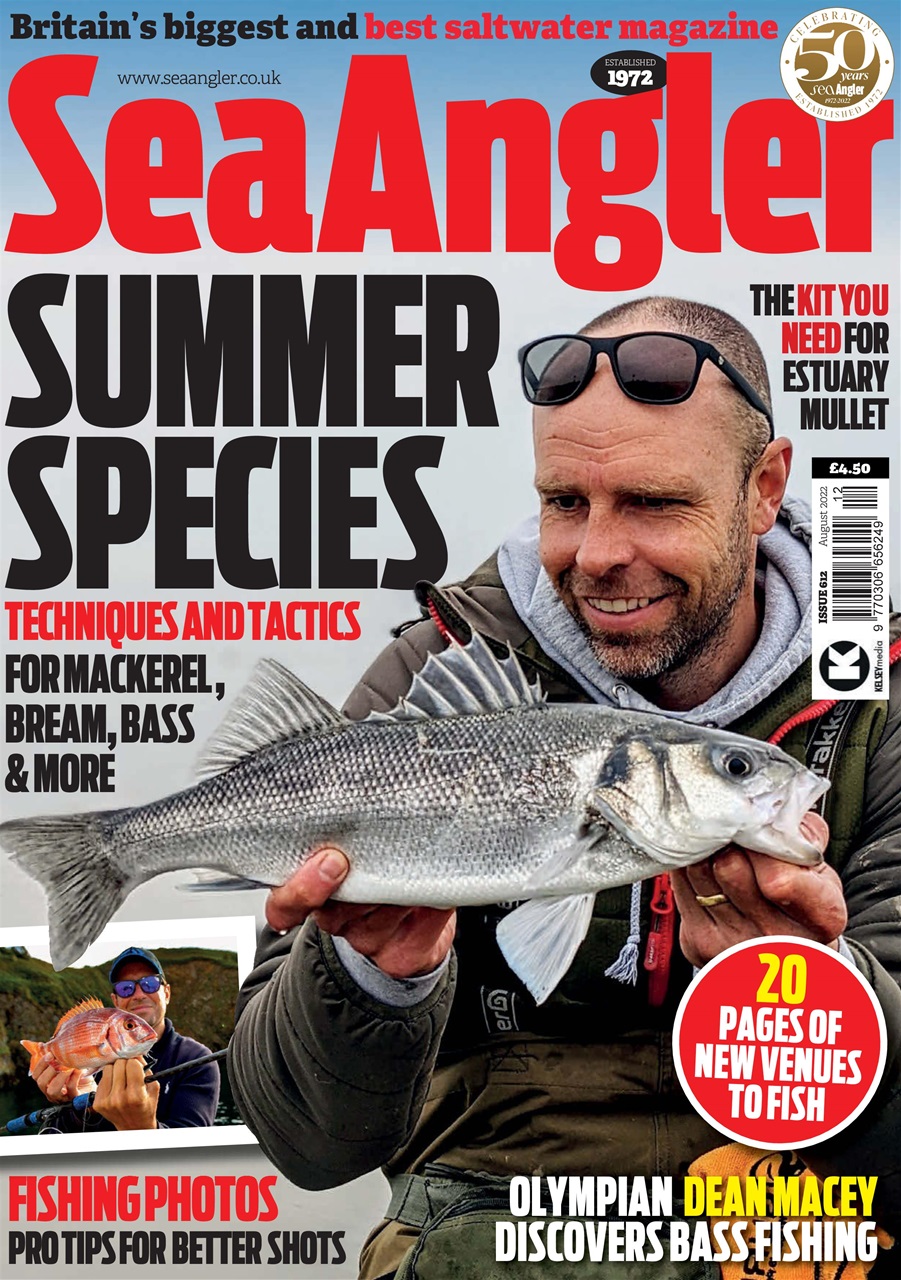 Sea Angler Magazine - 612 August 22 Subscriptions | Pocketmags