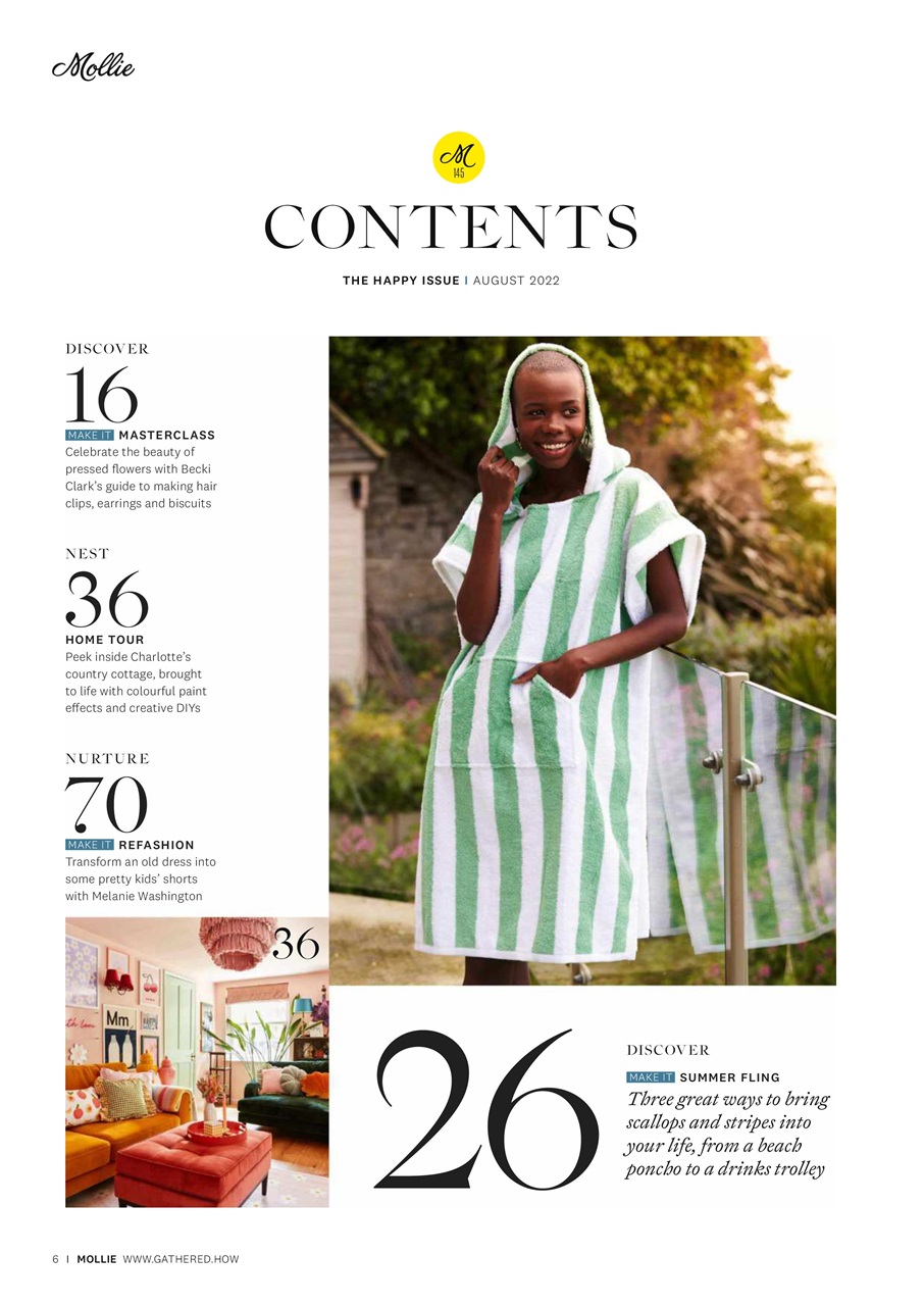 Mollie magazine - August 2022 Subscriptions | Pocketmags
