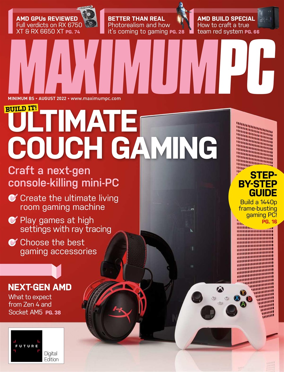 Maximum PC Magazine - August 2022 Subscriptions | Pocketmags