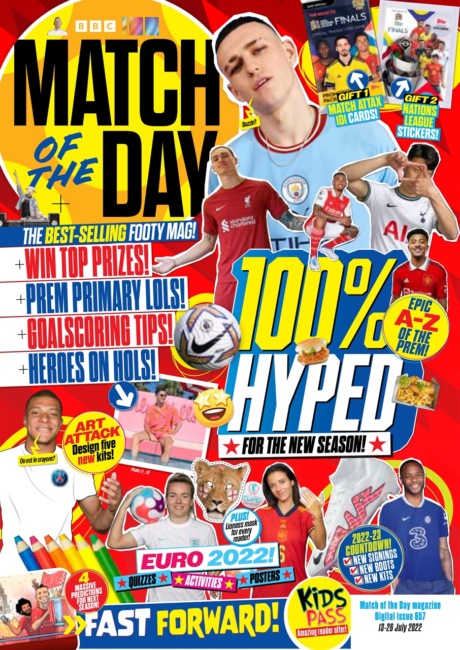 Match of the Day Magazine - Issue 657 Subscriptions | Pocketmags
