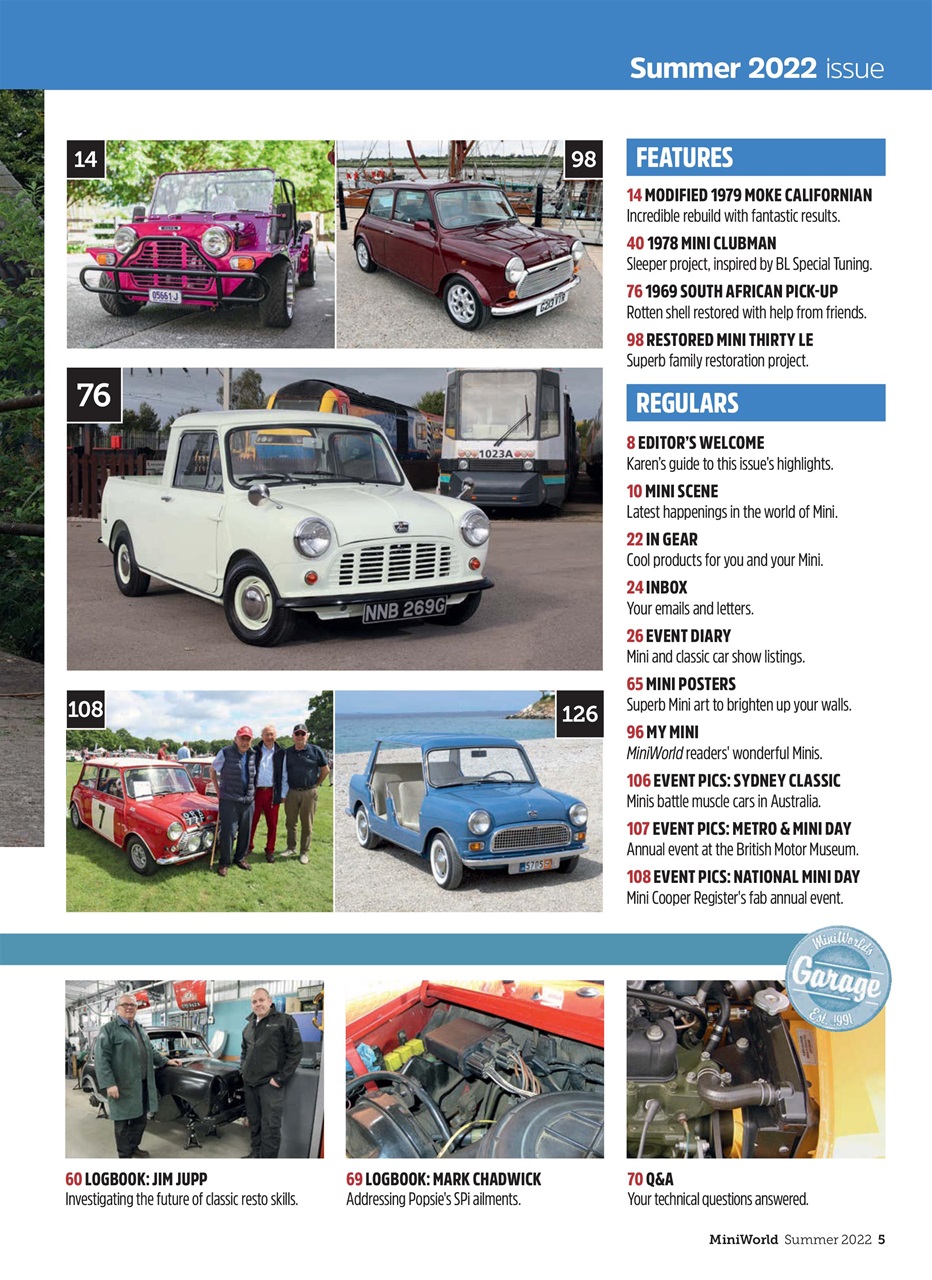 Mini World Magazine - Summer 2022 Subscriptions | Pocketmags
