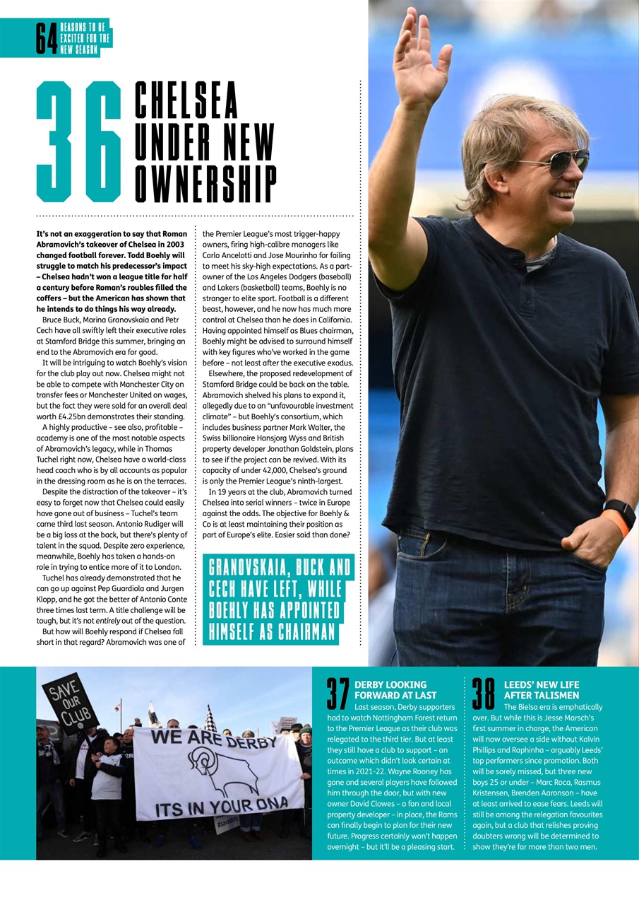 FourFourTwo Magazine - Season Preview 2022 Subscriptions | Pocketmags