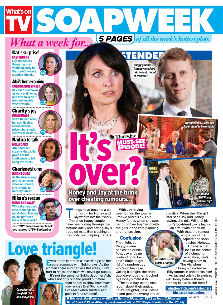 What's on TV Magazine - 23-Jul-2022 Subscriptions | Pocketmags