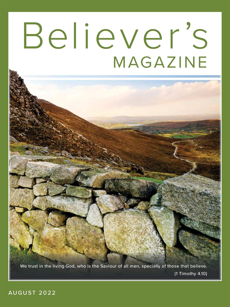Believer's Magazine - August 2022 Subscriptions | Pocketmags