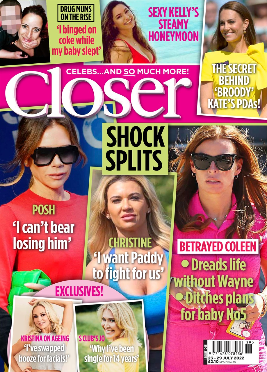 Closer Magazine - 1015 Subscriptions | Pocketmags