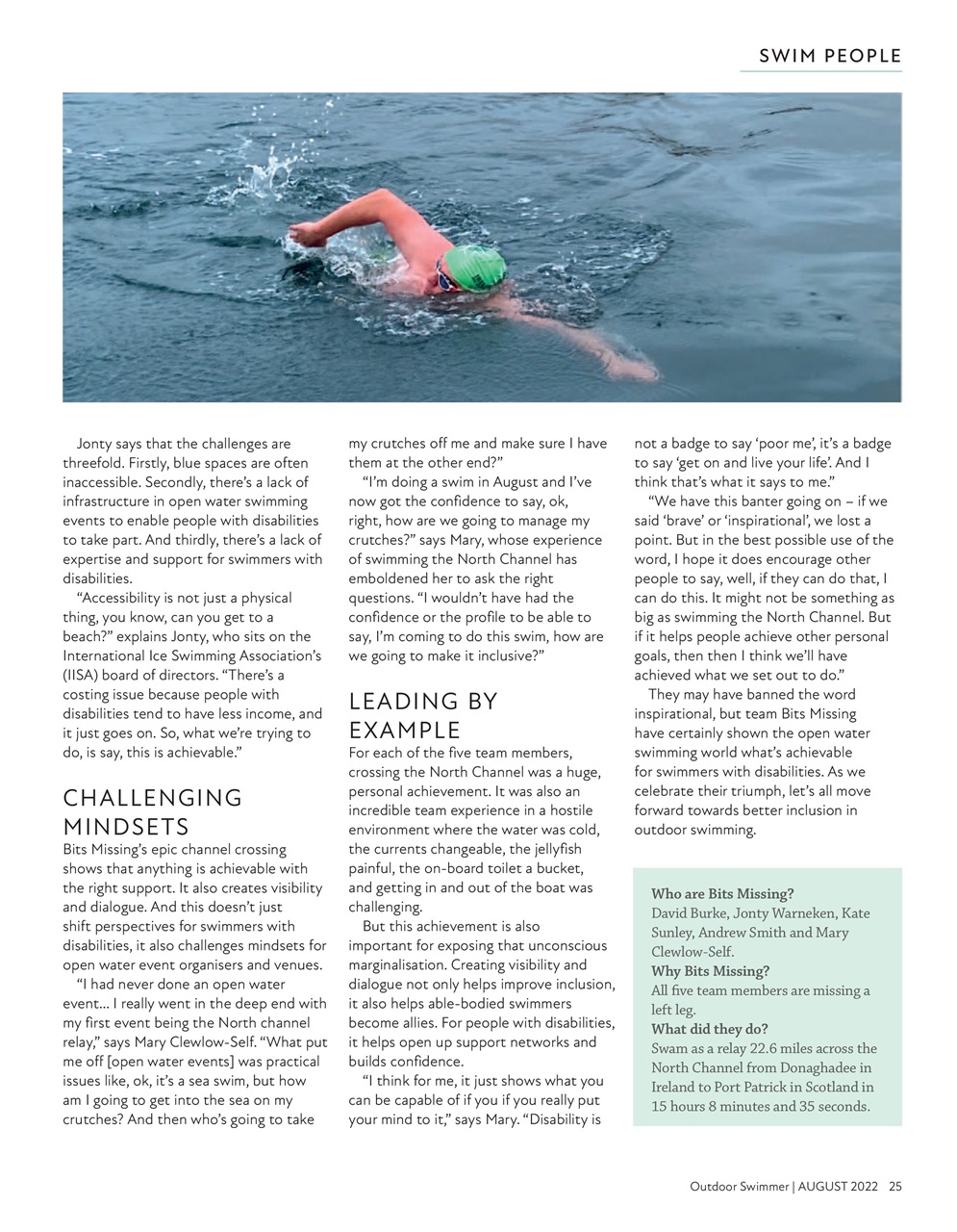 Outdoor Swimmer Magazine - August 22 Subscriptions | Pocketmags