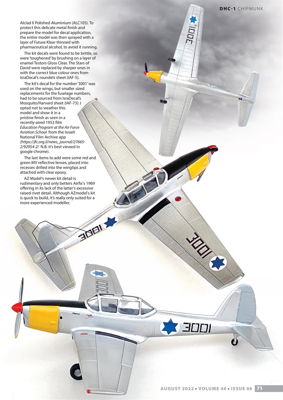Scale Aircraft Modelling Magazine - August 2022 Back Issue