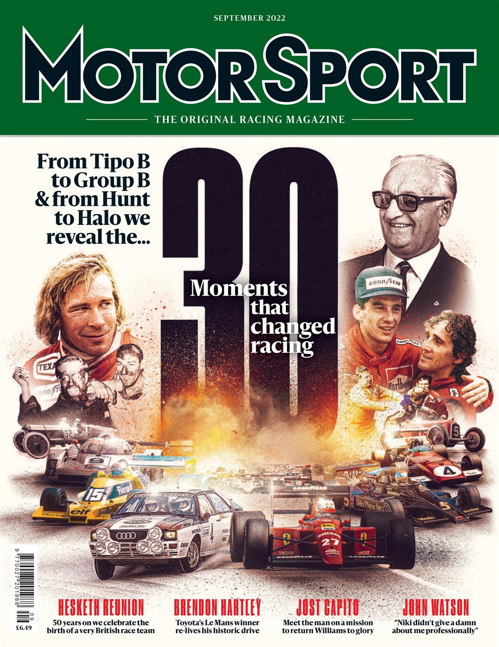 Motor Sport Magazine - September 2022 Subscriptions | Pocketmags