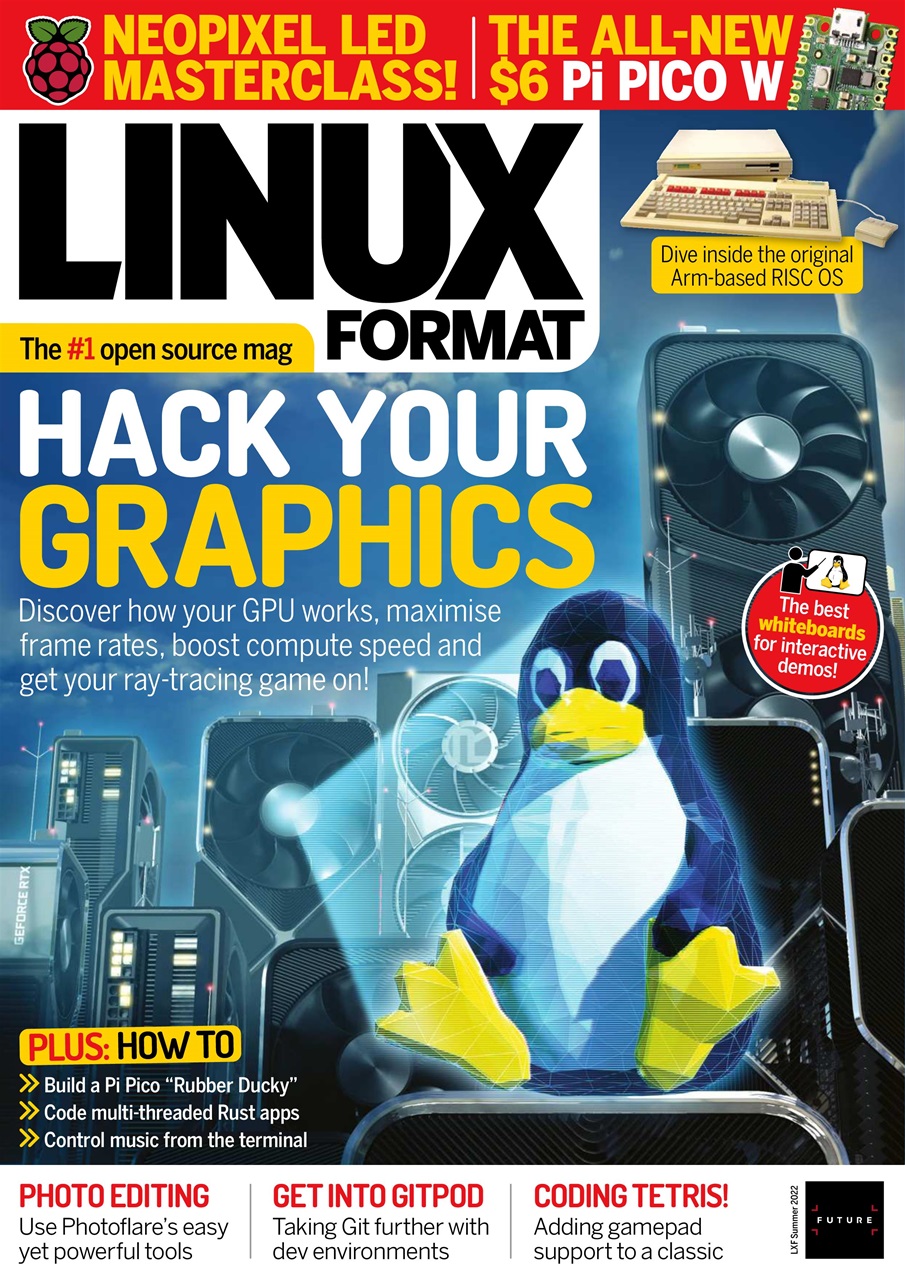 Linux Format Magazine - September 2022 Subscriptions | Pocketmags