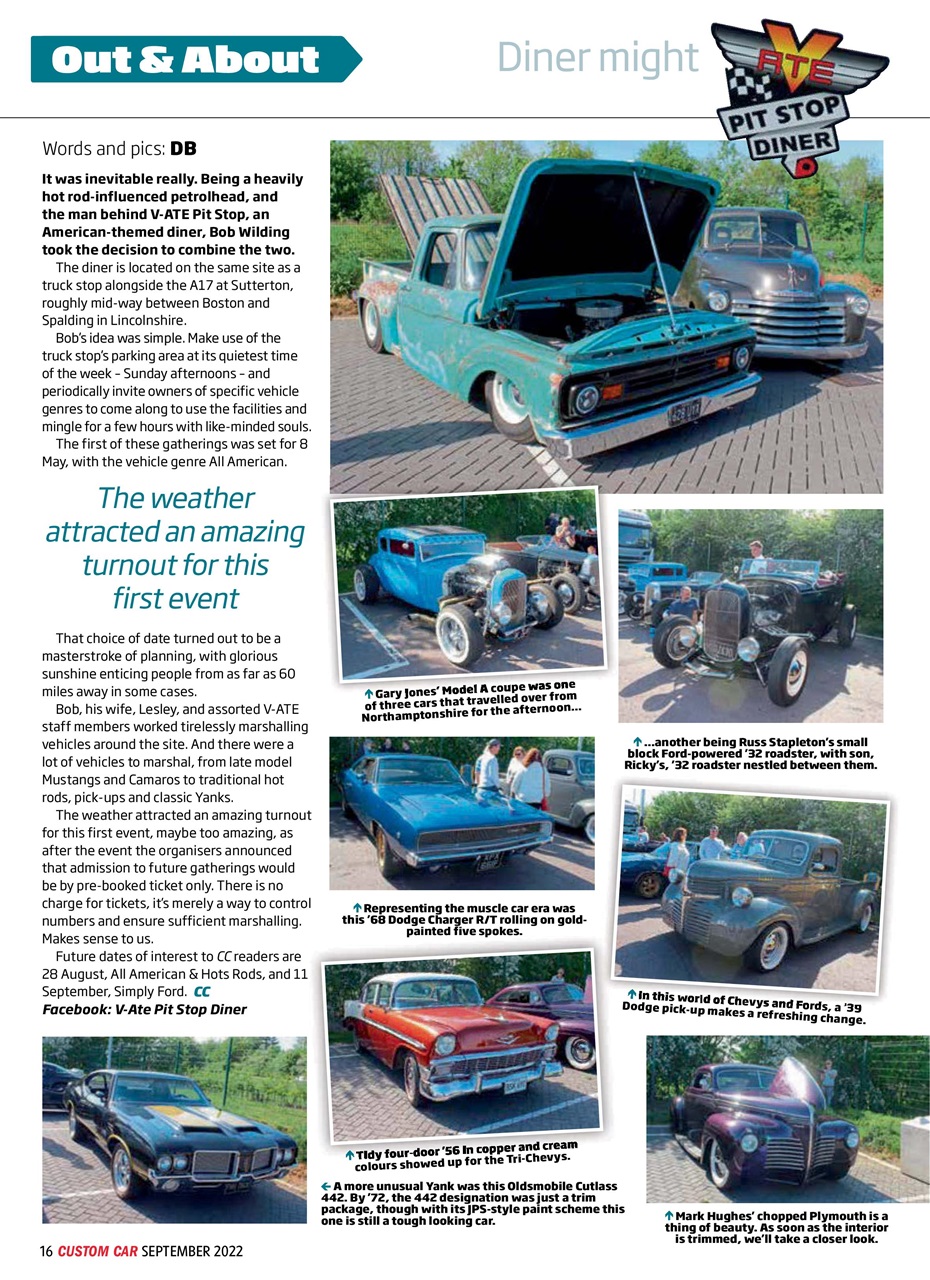 Custom Car Magazine - Sep-22 Subscriptions | Pocketmags