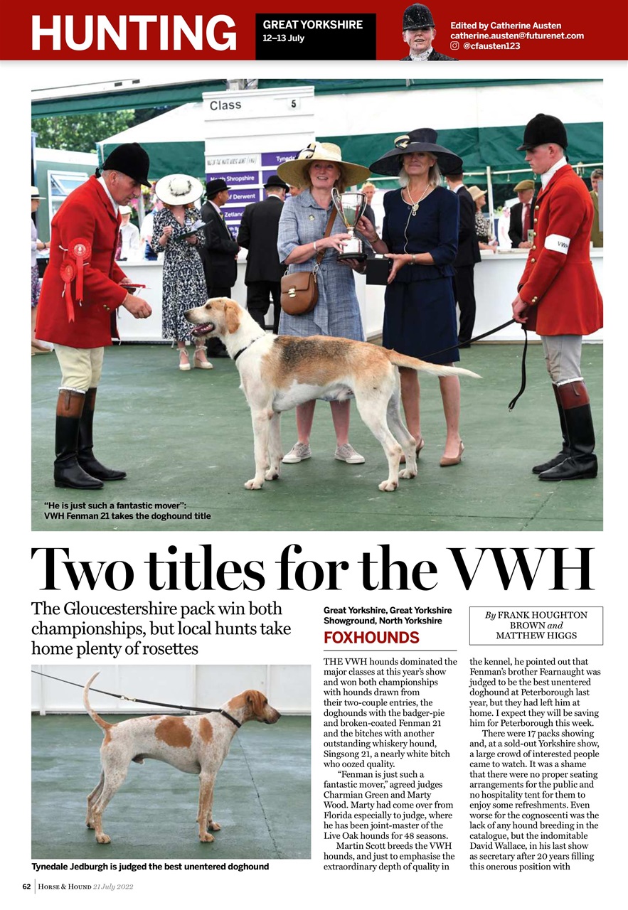 Horse & Hound Magazine - 21-Jul-2022 Subscriptions | Pocketmags
