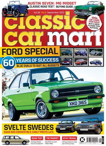 Classic Car Mart Magazine - Sep-22 Subscriptions | Pocketmags