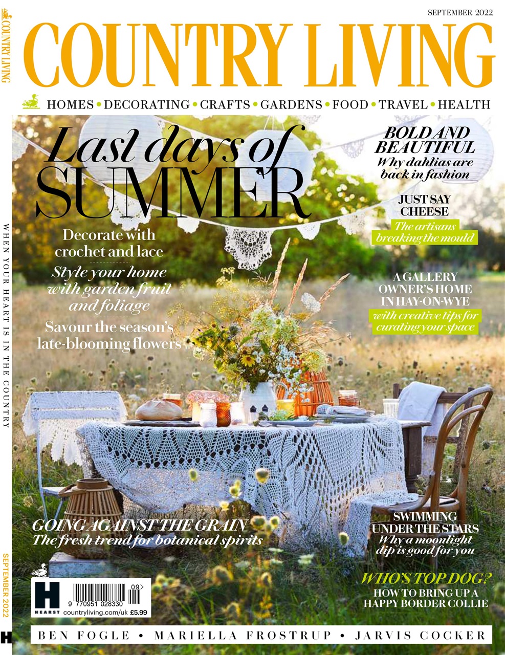 Country Living Magazine - Sep-22 Subscriptions | Pocketmags