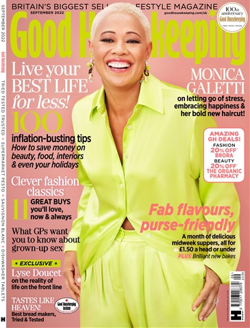 Good Housekeeping Magazine - Sep-22 Subscriptions | Pocketmags