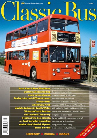 Classic Bus Magazine - Aug/Sep 2022 (180) Subscriptions | Pocketmags