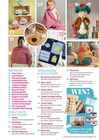 Simply Knitting Magazine - September 2022 Subscriptions | Pocketmags