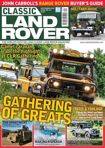 Classic Land Rover Magazine - September 2022 Subscriptions | Pocketmags