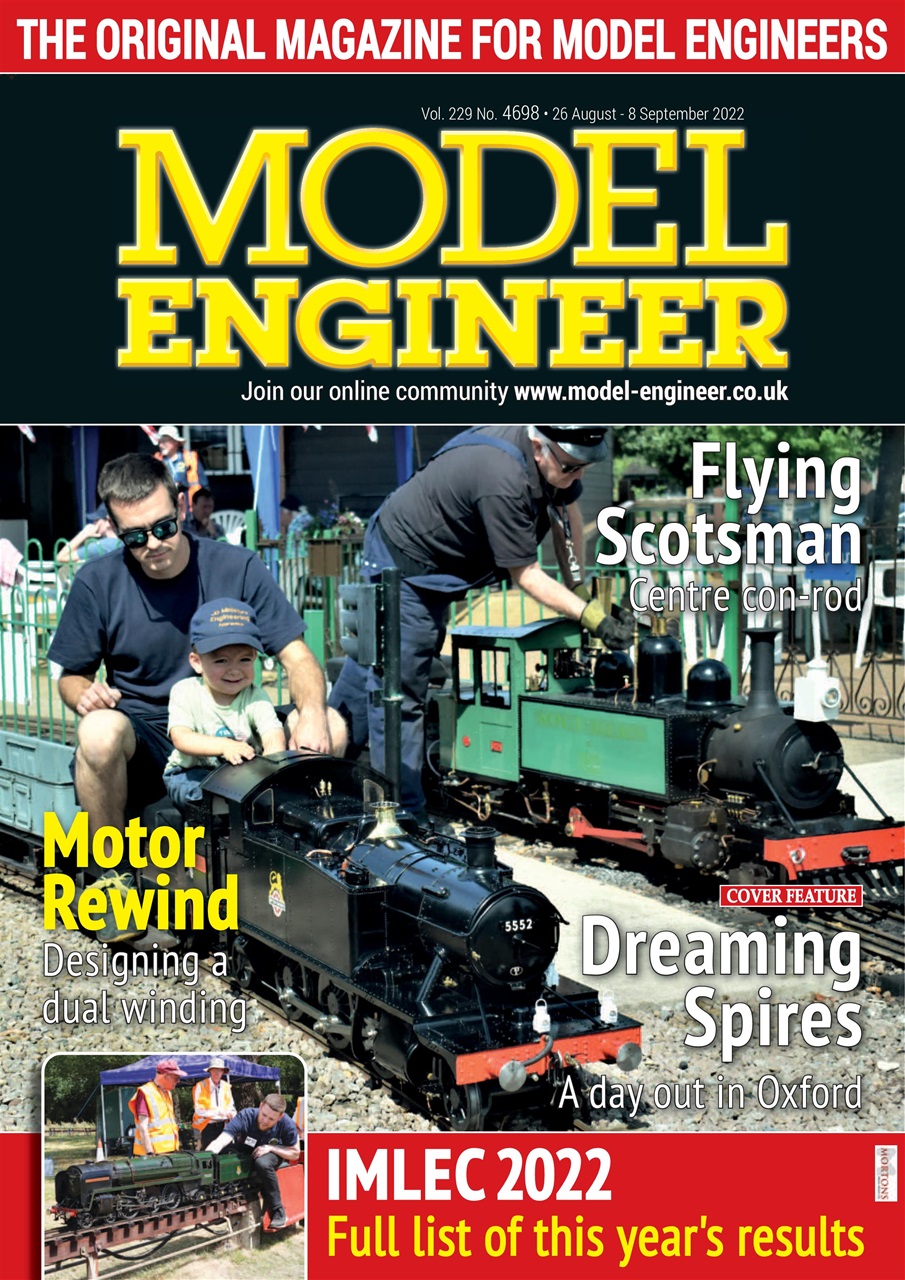 Model Engineer Magazine - 4698 Back Issue