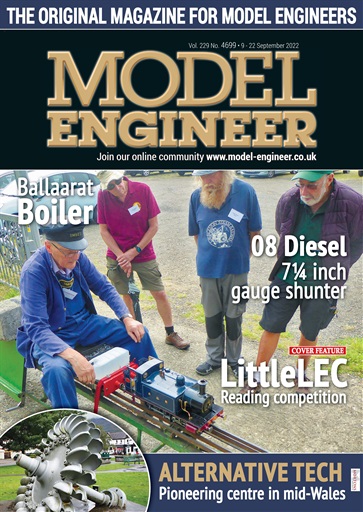 Model Engineer Magazine - 4699 Back Issue
