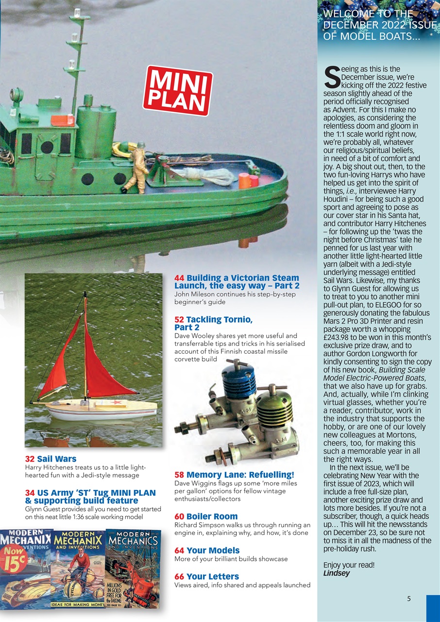 Model Boats Magazine - December 2022 Back Issue